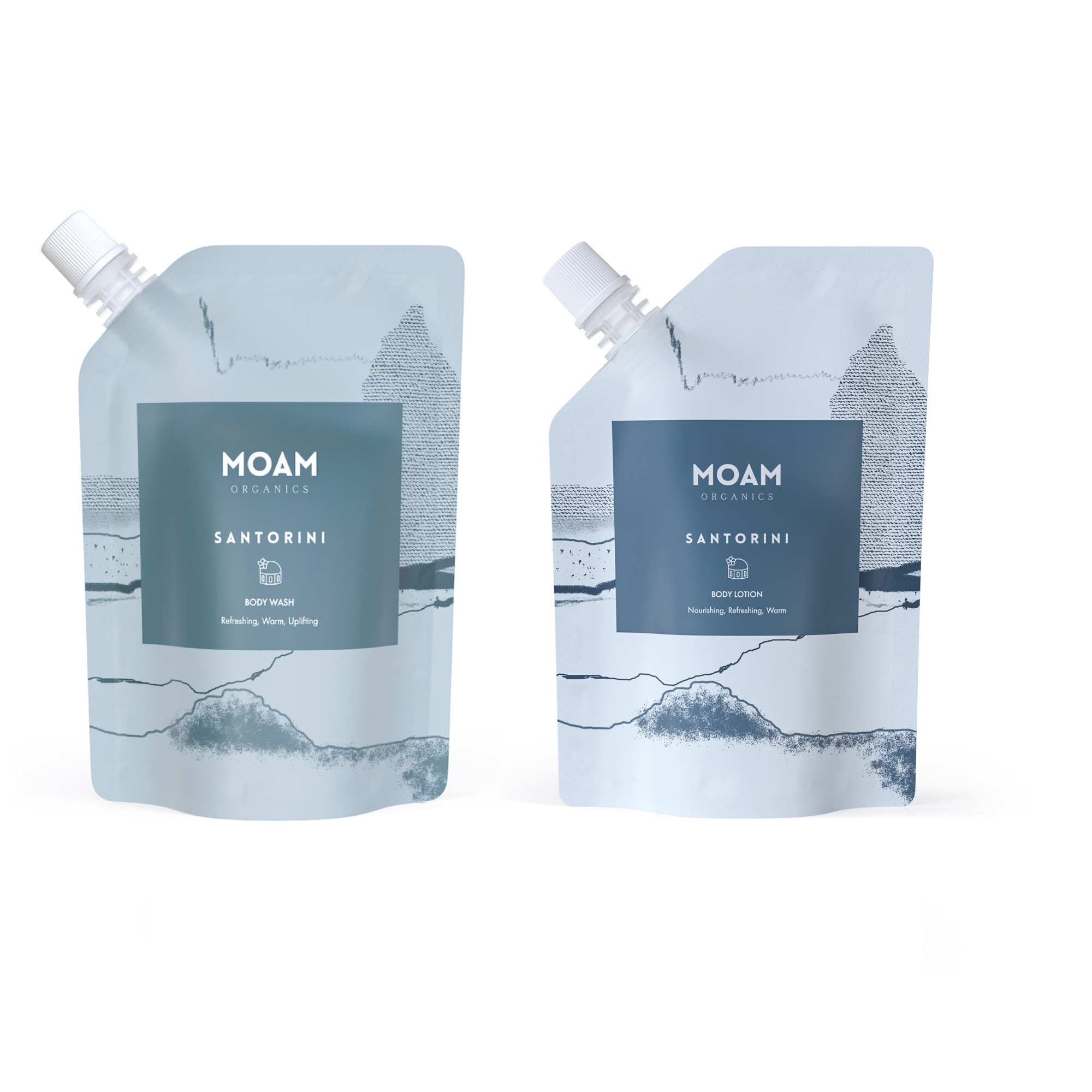 Organic Body Lotion and Body Wash Set - Refills Only – MOAM ORGANICS